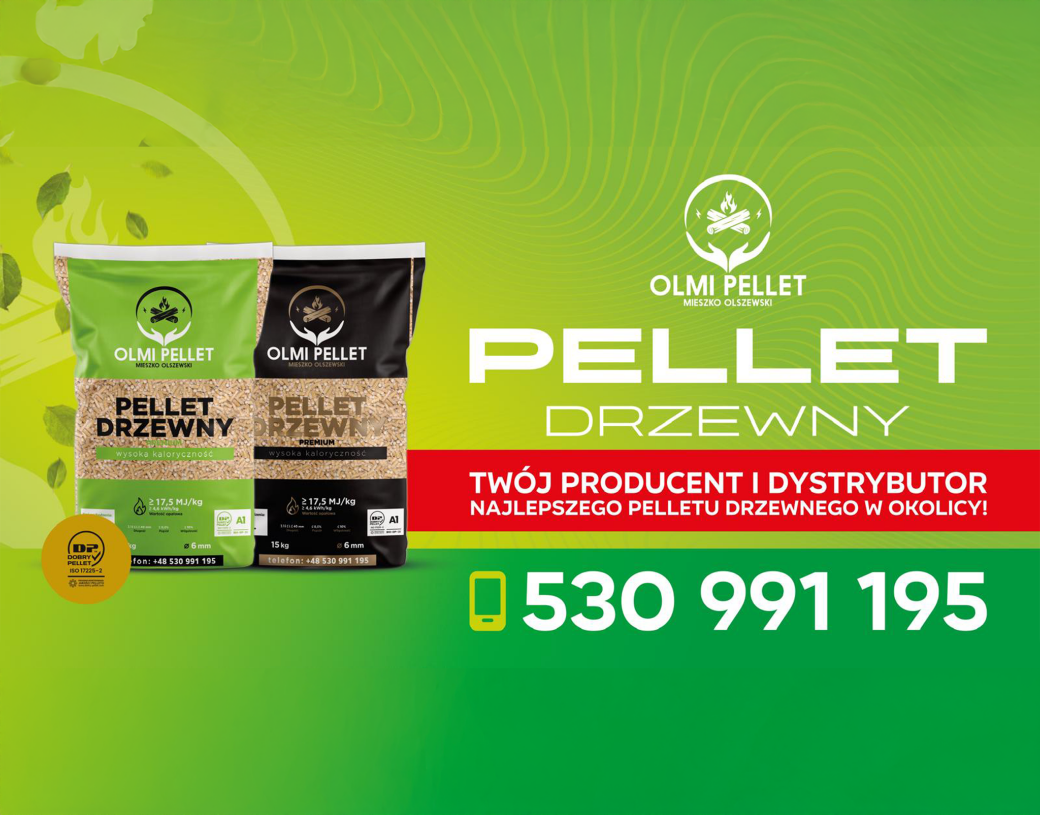 Olmi Pellet – Pellet i brykiet drzewny z darmową dostawą